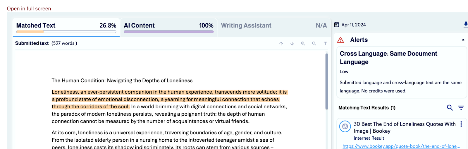 About Copyleaks for TESU Students – Thomas Edison State University Help ...